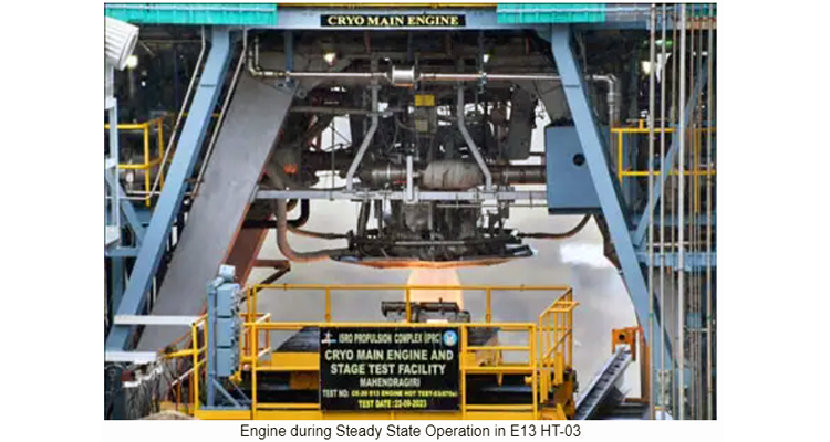 ISRO Successfully Conducts Cryo Upper Stage Engine Hot Test for ...